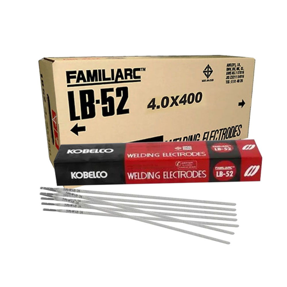 KOBE LB-52 ลวดเชื่อมหุ้มฟลักซ์ ชนิดไฮโดรเจนต่ำ - ของแท้ 100%
