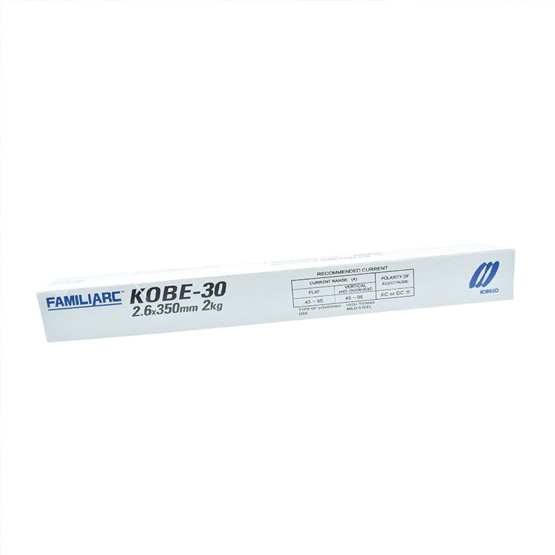 ลวดเชื่อม KOBE-30 ของแท้คุณภาพสูง ขี้สแลคนิ่ม สะเก็ดไฟน้อย