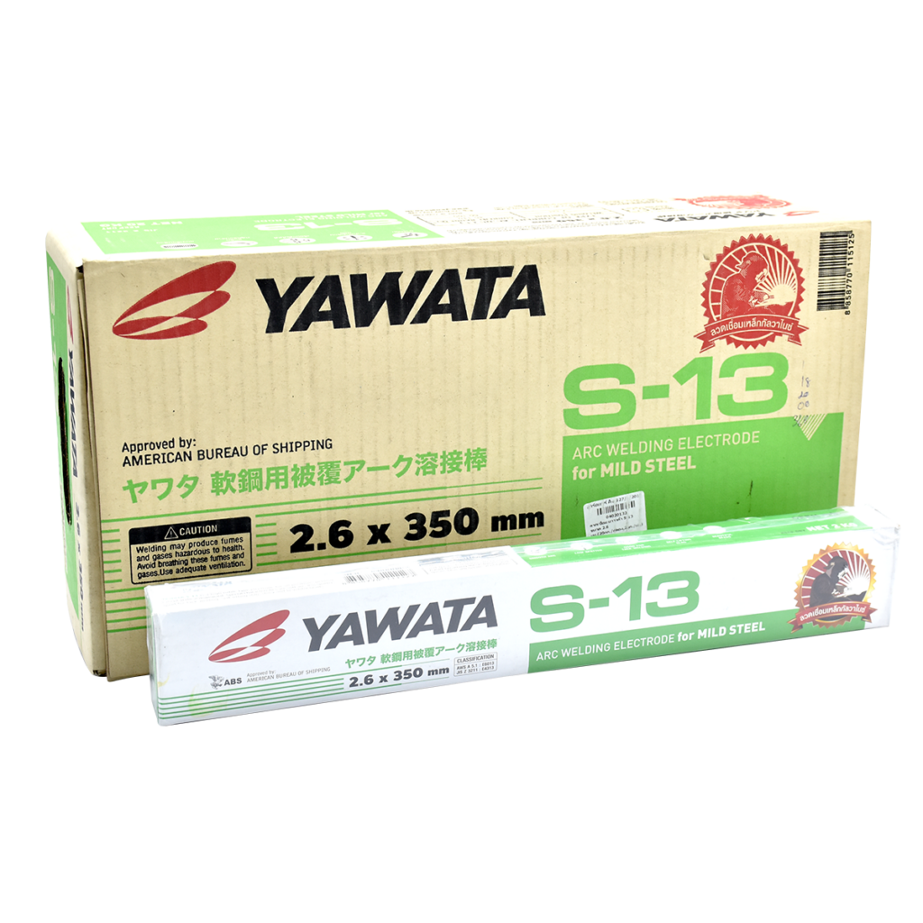 YAWATA S-13 ลวดเชื่อมกัลวาไนซ์ - แนวอาร์กเรียบสวย ควันน้อย